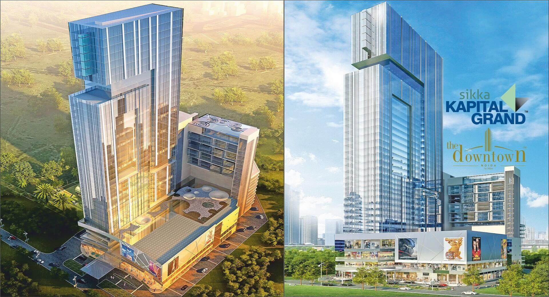 Sikka Kapital Grand Downtown Retails Space Sec 98 Noida Expressway